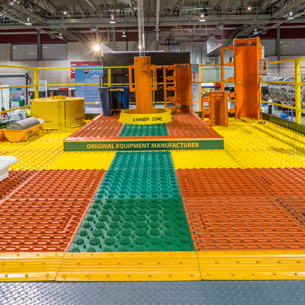 Rig Floor Traction and Safety Matting System - Katch Kan